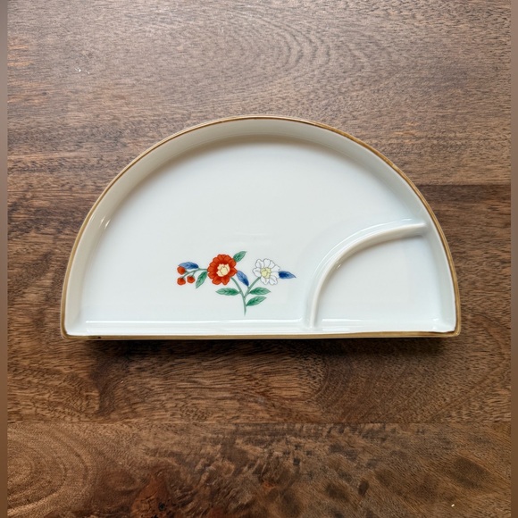 Dining | Sushi Dumpling Ceramic Halfmoon Plate White | Poshmark